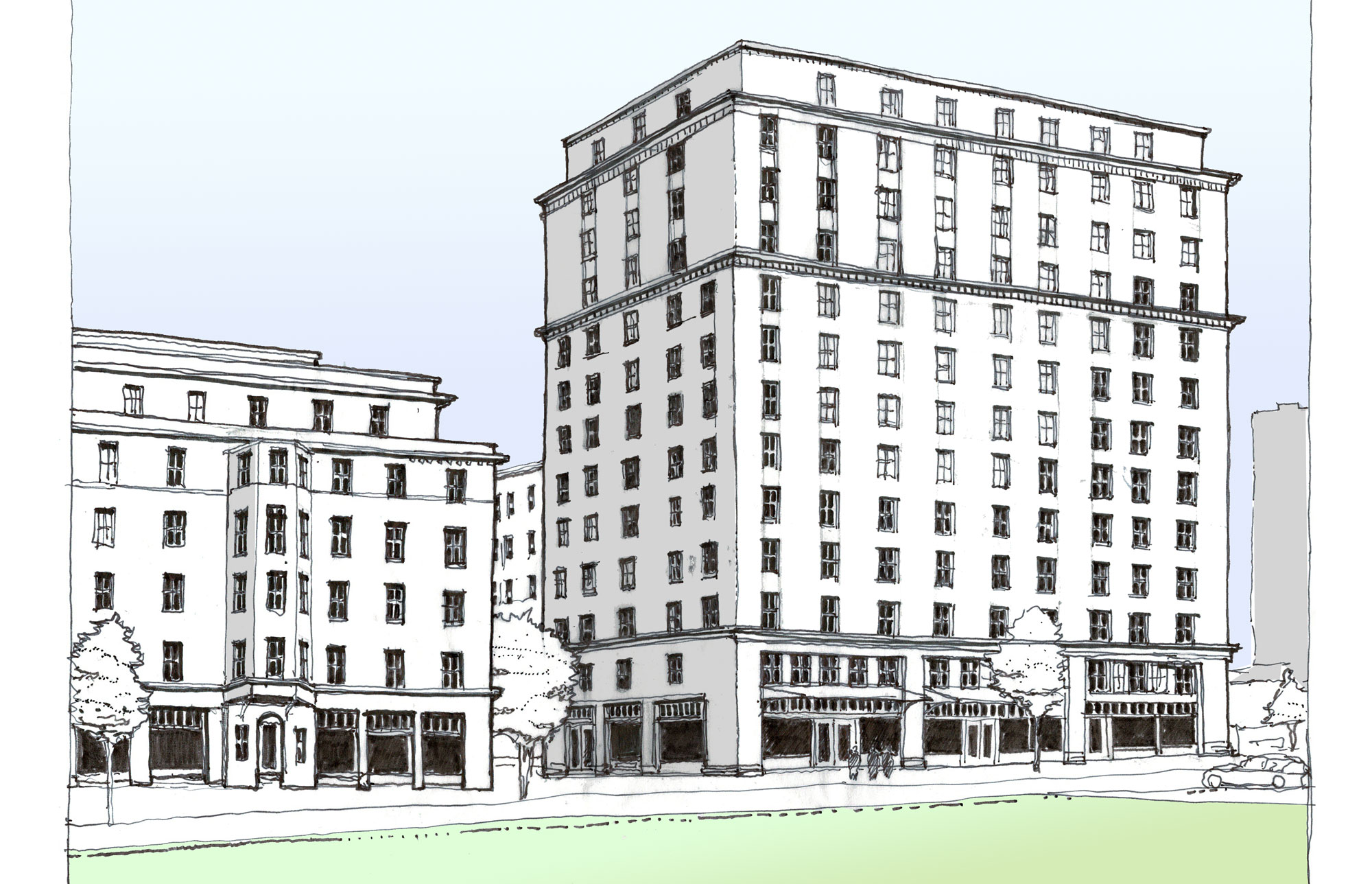 A context-based, form-language for mixed-use, main street buildings | CNU