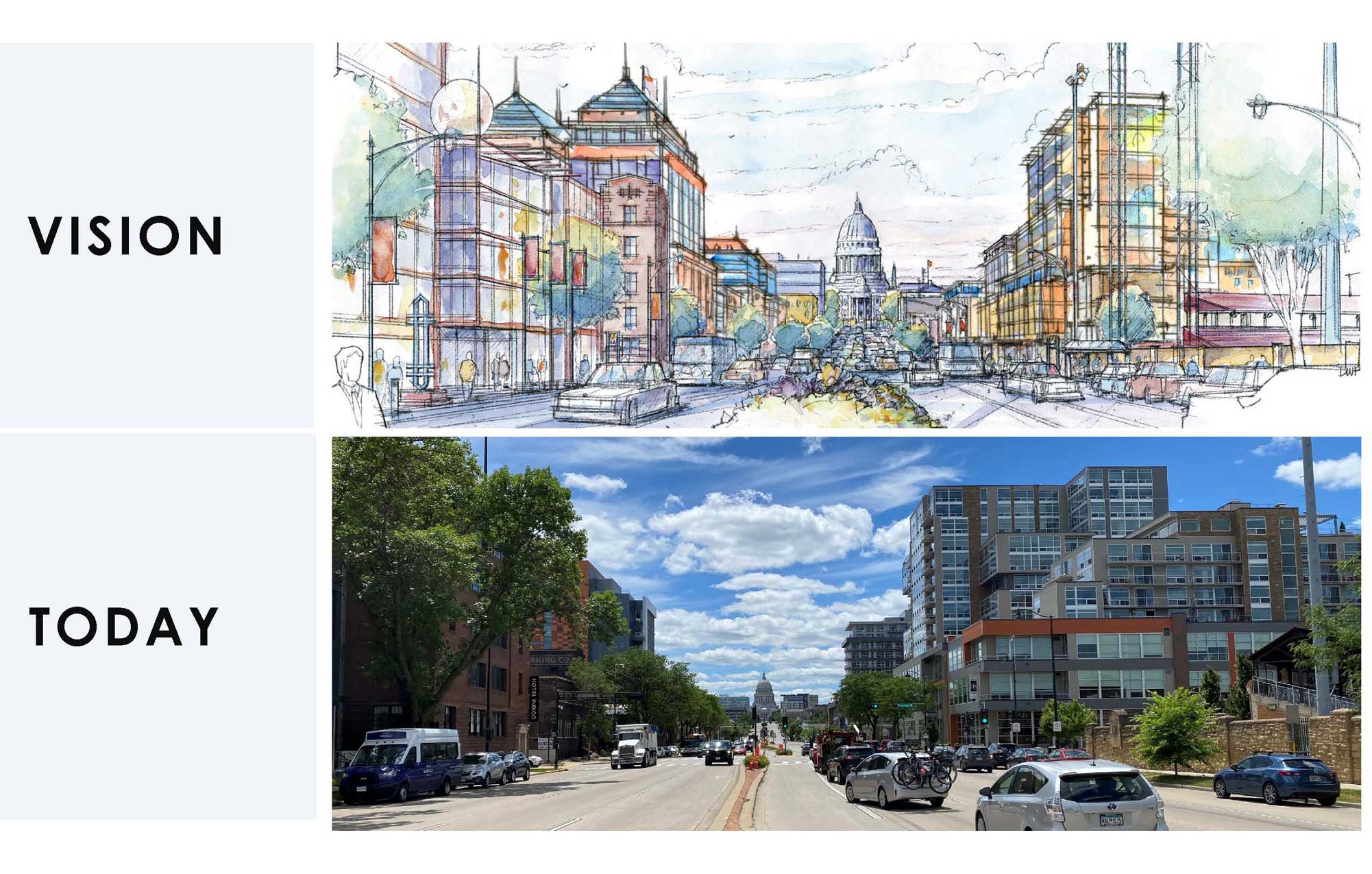 Commercial strip becomes mixed-use promenade | CNU