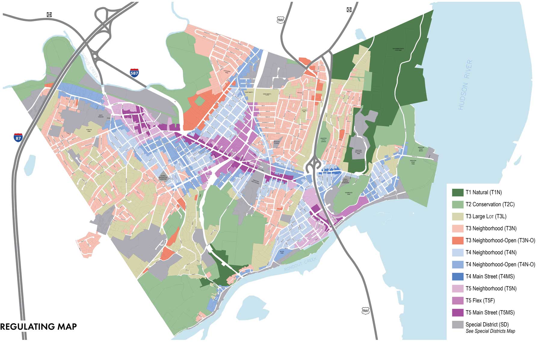 Kingston Zoning Map