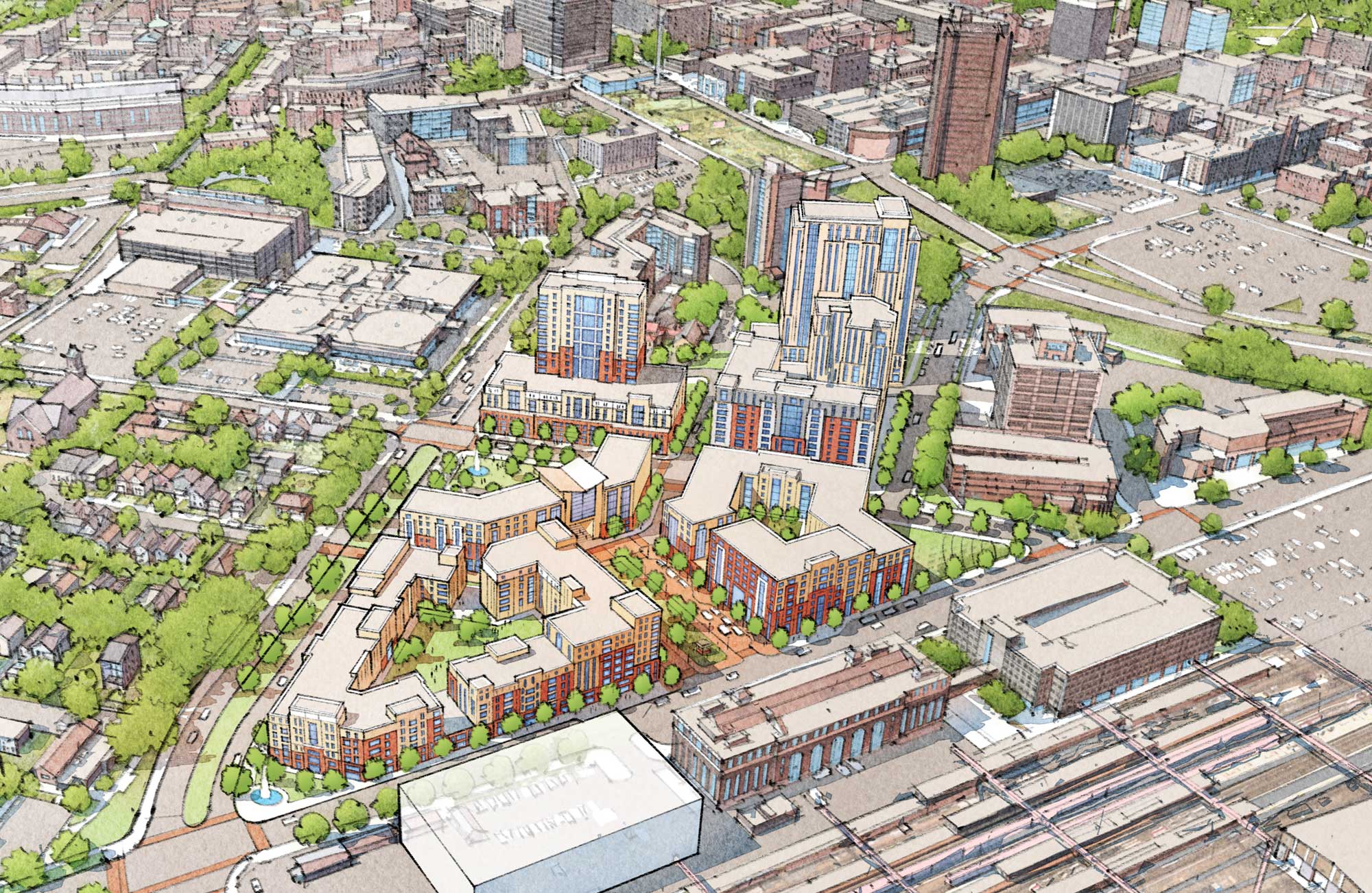 New urban plan for prominent Amtrak site | CNU