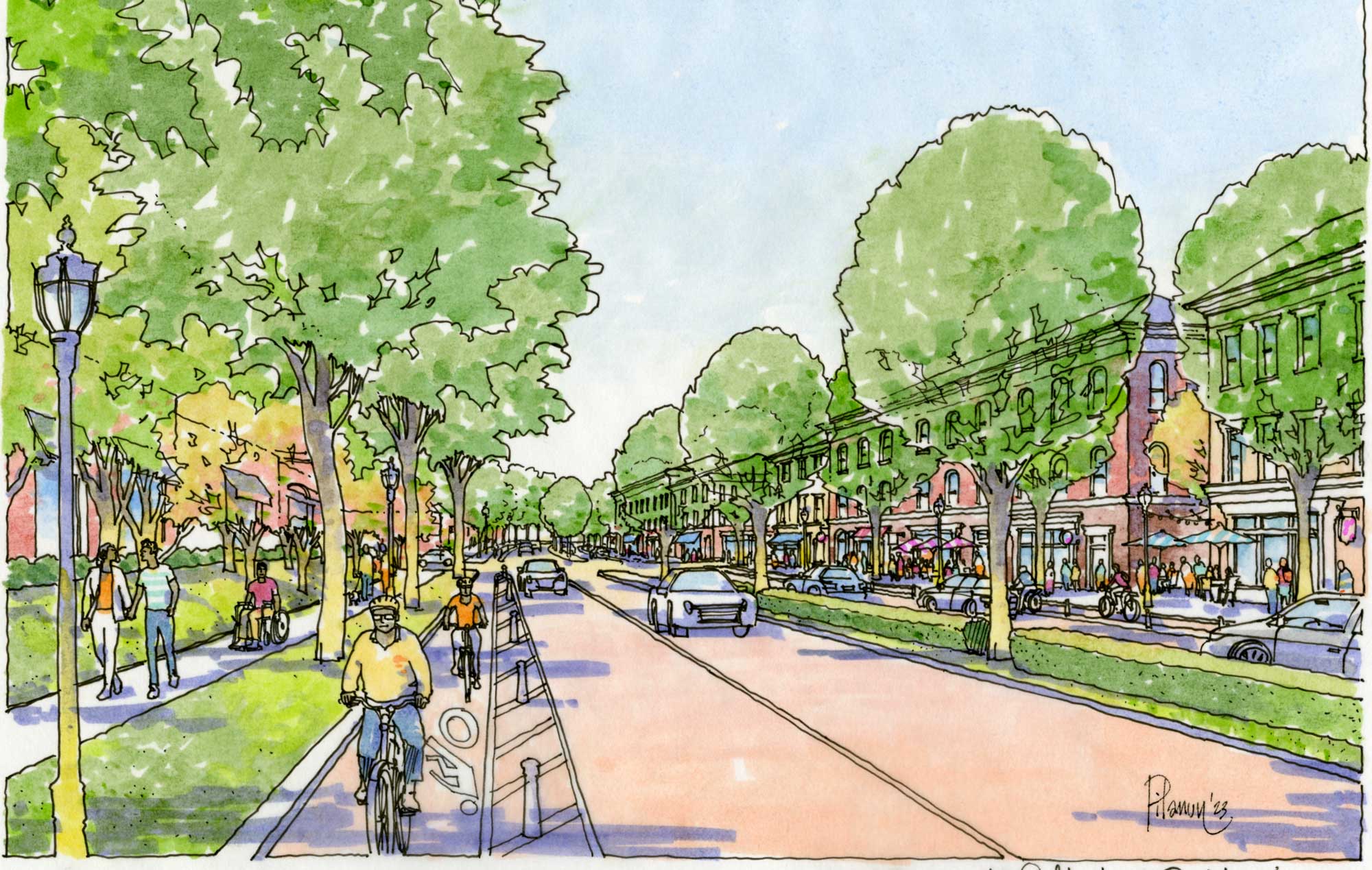 From unsafe arterial to thriving main street | CNU