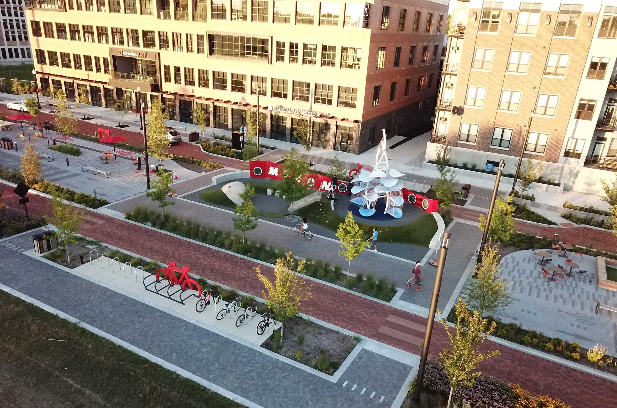 Downtown Carmel Indiana