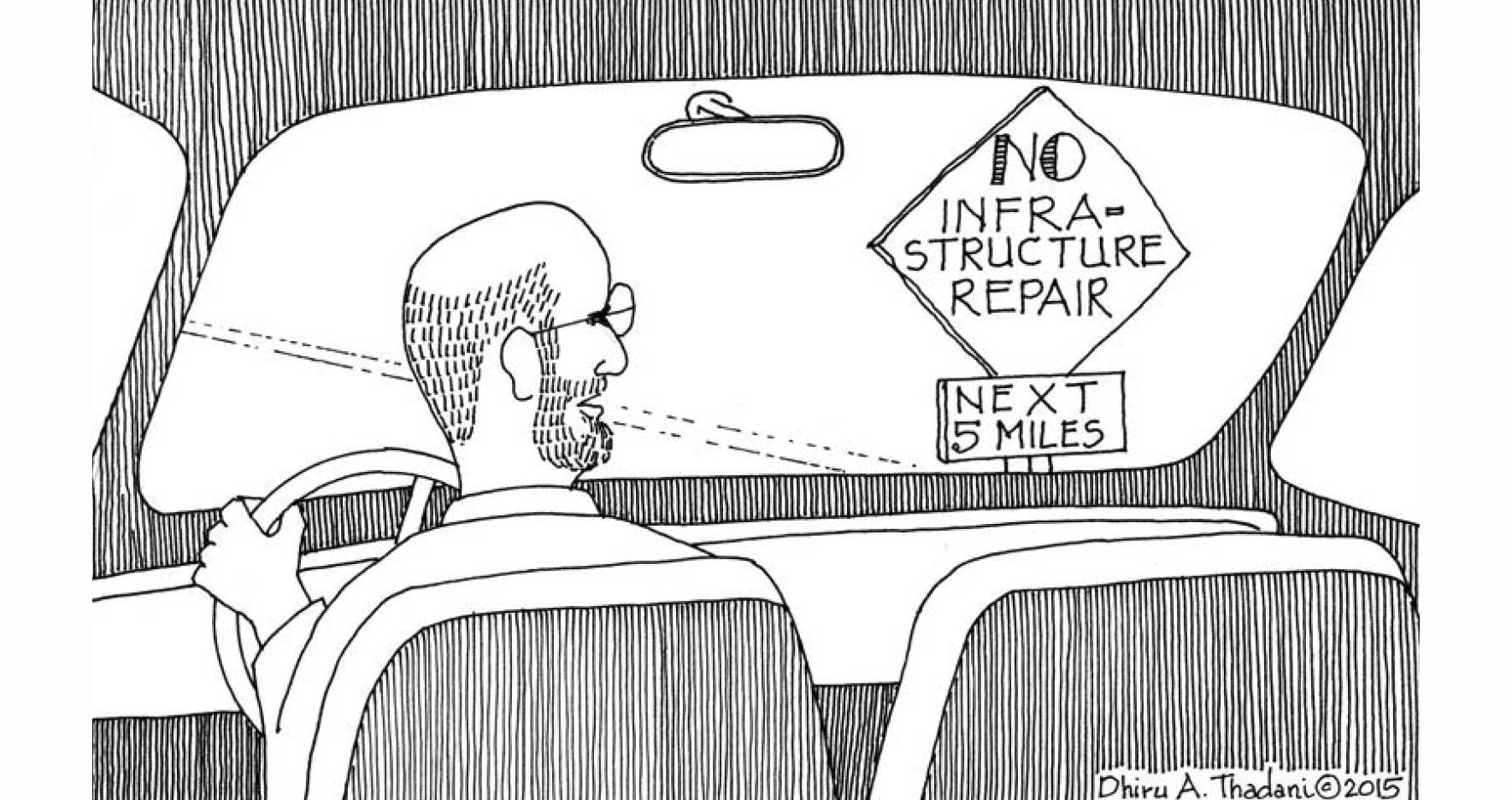 No infrastructure repair | CNU